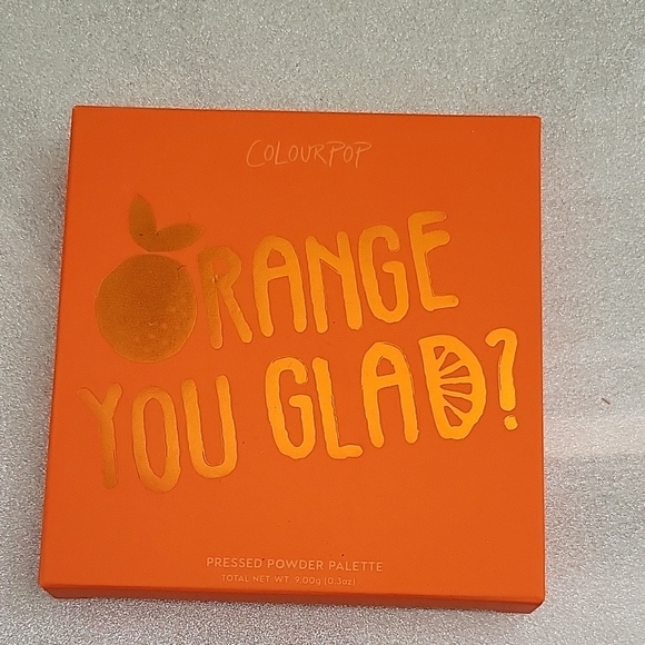 Colourpop | Makeup | Colourpop Orange You Glad Eyeshadow Palette | Poshmark